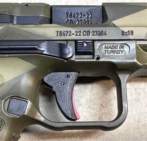 Rare No Reserve Canik Tp9 Elite Sc 9mm 12151 Splinter Green Camo