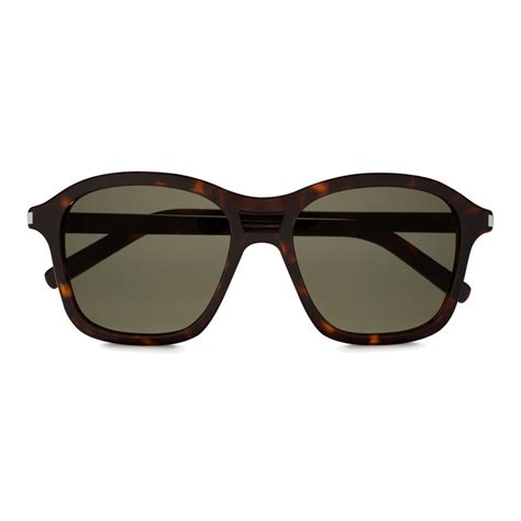 Yves Saint Laurent Classic Sl 258 Sunglasses With Square Frame Double
