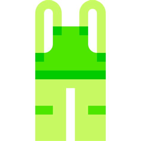 Dungarees Basic Sheer Flat Icon