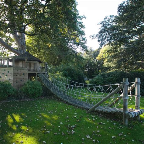 Suspended Fixed Beam And Log Rope Bridge Types Across Rivers Lakes
