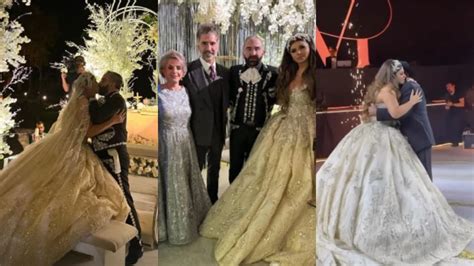Boda Vicente Fernández Jr Y Mariana González Famosos Invitados Looks
