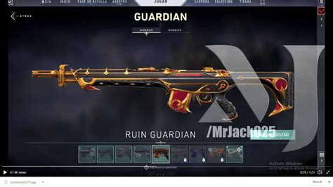 Valorant ACT Battle Pass Weapon Skin Zilliongamer