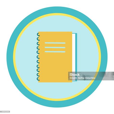 Icône De Blocnotes Papier Isolée Sur Fond Blanc Vecteurs Libres De