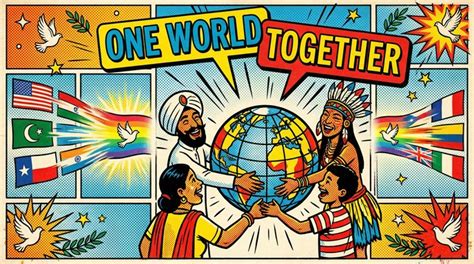 Free One World Together Image Unity Diversity Globe Download At