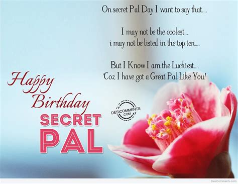 10 Secret Pal Day Images Pictures Photos Desi Comments