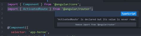 Angular Activatedroute Is Declared But Its Never Is Read Stack