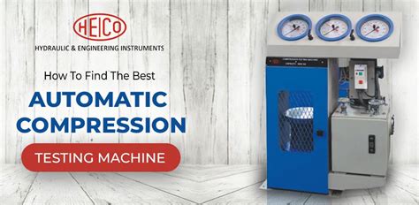 4 Best Ways Automatic Compression Testing Machine