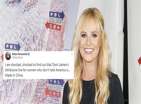 Tomi Lahrens Patriotic Clothing Range Made In China Reports Say