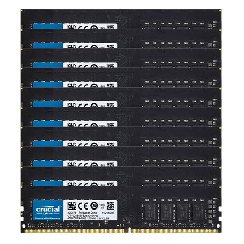 50pcs Ddr4 4gb 8gb Desktop Memory 2133 2400mhz 2666mhz Pc4 19200 21300u