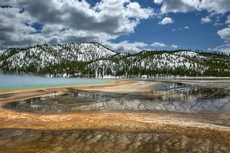 【15美国 上帝之眼大棱镜泉摄影图片】美国：黄石公园国外摄影太平洋电脑网摄影部落