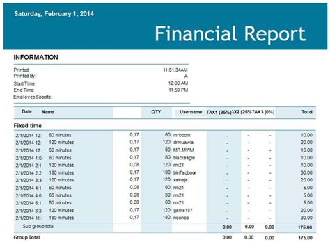 Excel Financial Report Template Prntbl Concejomunicipaldechinu Gov Co
