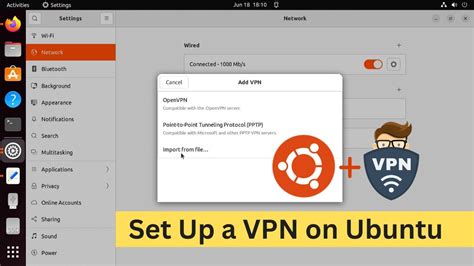 Connect To A VPN On Ubuntu Or Debian Linux YouTube