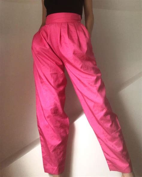 The Disco Drops Instagram Post • Sold • Hot Pink High Waisted Retro