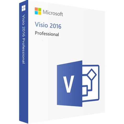 Microsoft Visio Professional 2016 Irodai Program Digitális L