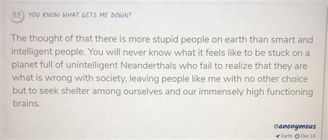 You Know What Gets Me Down Riamverysmart