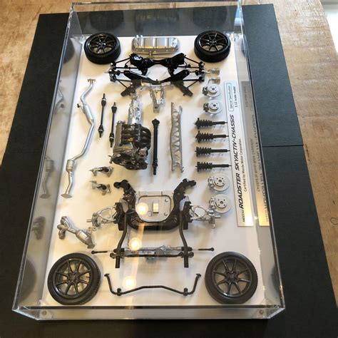 正規品2023 MAZDA マツダ 1 12 ROADSTER SKYACTIV CHASSIS ロードスター スカイアクティブ シャシー