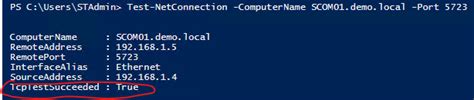 workgroup server showing failed to connect alert in scom 2019