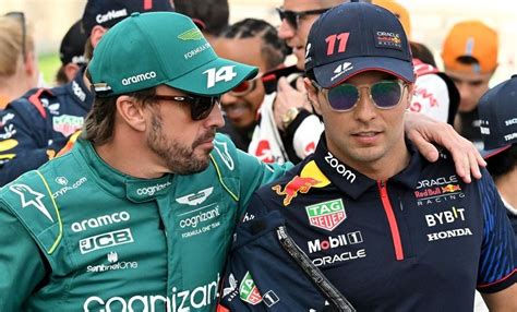 Fernando Alonso Le Lanza Una Advertencia A Checo Pérez Lewis Siempre
