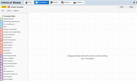 Eloqua Training Eloqua Multi Step Campaign Build