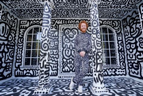 Weird Britain British Artist Mr Doodle Transforms Kent Mansion With