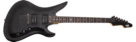 Guitarra Schecter Sgr Avenger Metallic Black Mbk 3825 Musitech