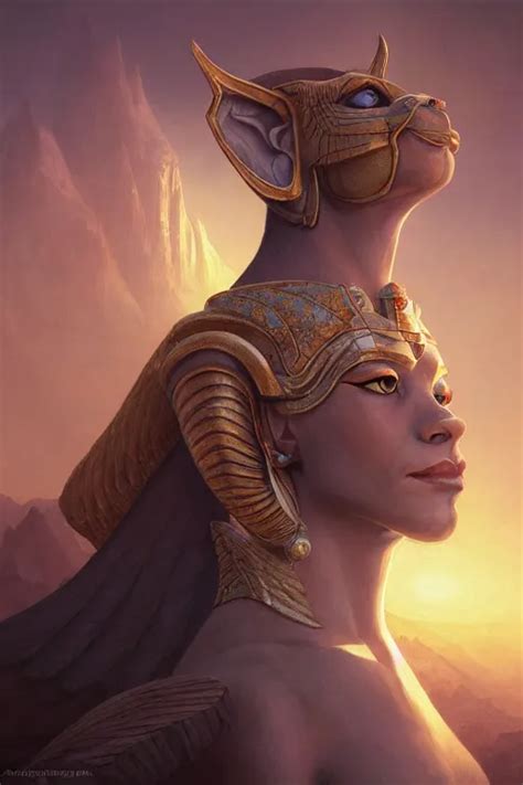 Legendary Sphinx Highly Detailed D D Fantasy Stable Diffusion