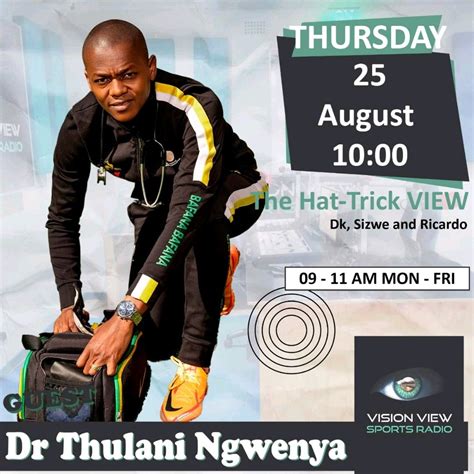 Dr Thulani Ngwenya On Linkedin Sports Medicine My Love And Passion