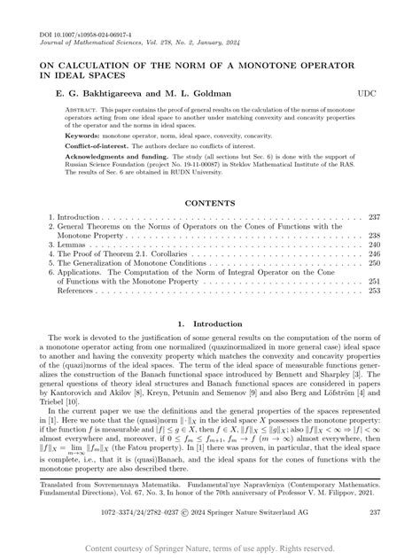 On Calculation Of The Norm Of A Monotone Operator In Ideal Spaces