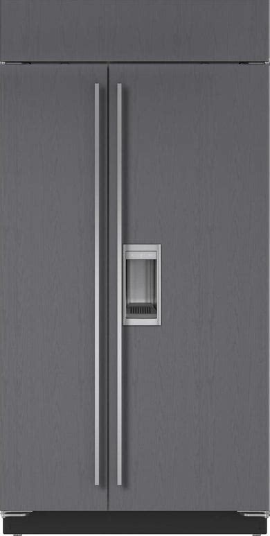 Sub Zero 42 Inch 24 Cu Ft Built In Integrated Side By Side Refrig