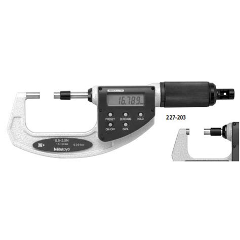 25 50 Mm Stainless Steel Digimatic Micrometer 0 05 Mm At ₹ 7000 Unit