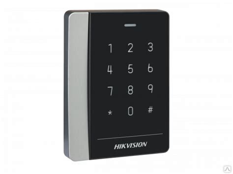HikVision DS-K1102EK Считыватель EM с сенсорной клавиатурой, цена в ...