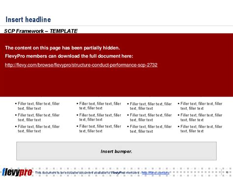 Structure Conduct Performance Scp 16 Slide Powerpoint Presentation Ppt Flevypro Document