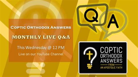 Coptic Orthodox Answers Apologetics Archives Coptic Orthodox Answers