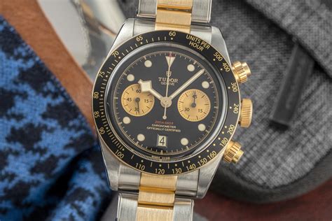 Tudor Black Bay Chronograph Stahl Gold Automatik Kal MT5813 Ref