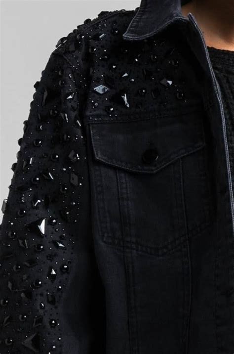 Pin By Banks On Wardrobe In 2024 Refashion Clothes Embellished Denim