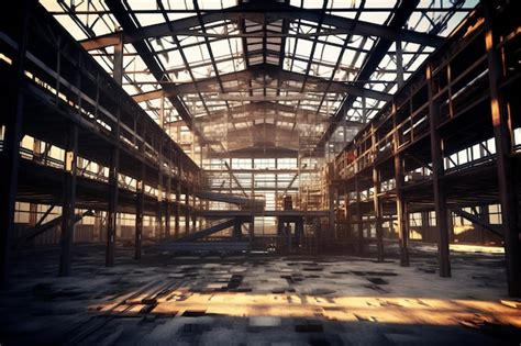 Premium Photo Assembly Of Steel Structure Day Photo Realistic