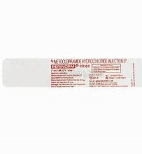 Metoclopramide Hydrochloride Injection Ip For Clinical At ₹ 5 8 Vial In Surat