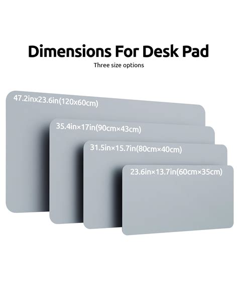 YSAGi Leather Desk Pad Protector Office Desk Mat Large Mouse Pad Non