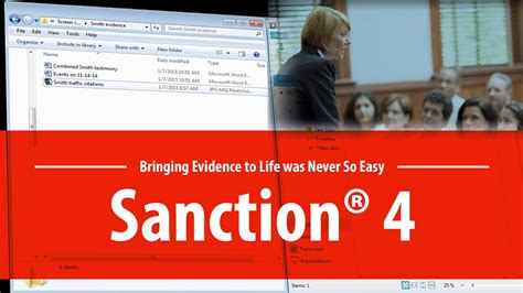 Sanction 4 Litigation Presentation Software Youtube
