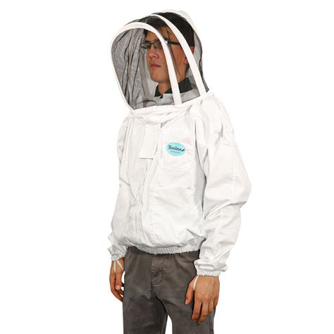 Polycotton Bee Jacket Fencing Hood Small Beeline Woodenware