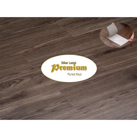 Jual Stiker Lantai Vinyl Motif Kayu Parket Sticker Flooring Parquet
