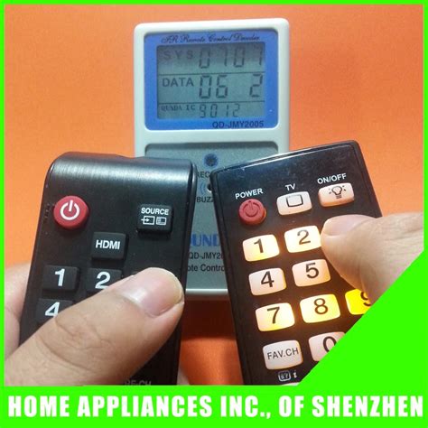 TV IR Remote Control Decoder Tester Infrared Remote Control Testing