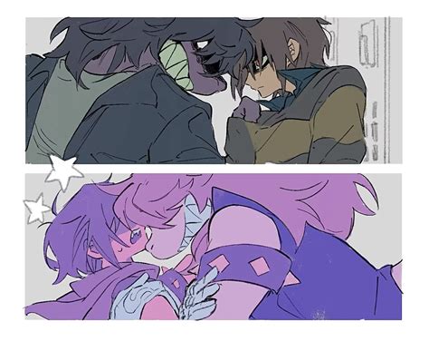 Hamusitas Kris Dark World Deltarune Kris Deltarune Susie Dark World Deltarune