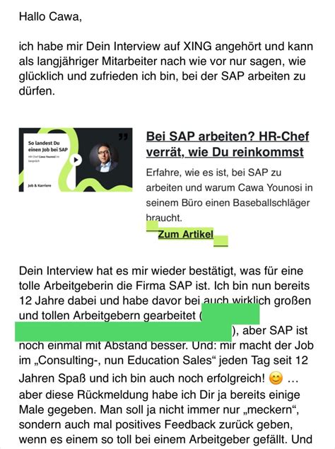 Cawa Younosi Auf Linkedin Lifeatsap Motivation Sap