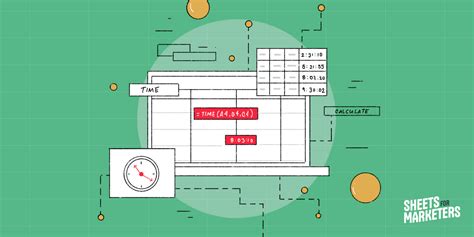 Ways To Work With Time Date In Google Sheets Sheets For Marketers