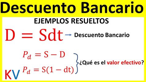 Qué es el descuento bancario y cómo se calcula