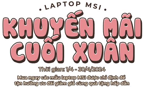 2024 Msi Laptop Spring Sale