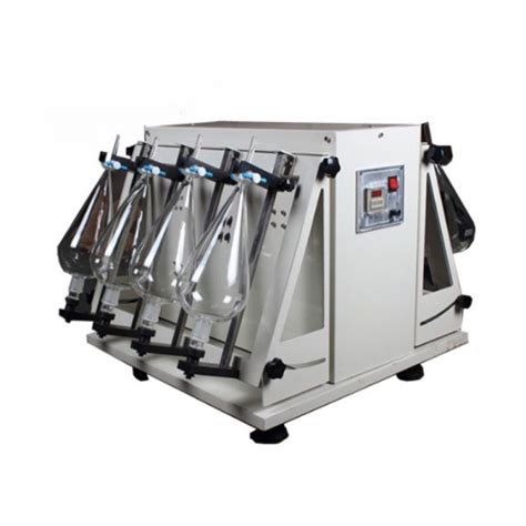 Double Sided Vertical Shaker Separatory Funnel Liquid Shaking 6 Samples