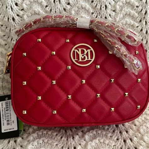 Badgley Mischka Bags New Badgley Mischka Diamond Quilted Camera Bag