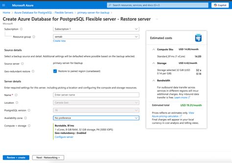 a guide to restoring a postgresql database from disaster using azure